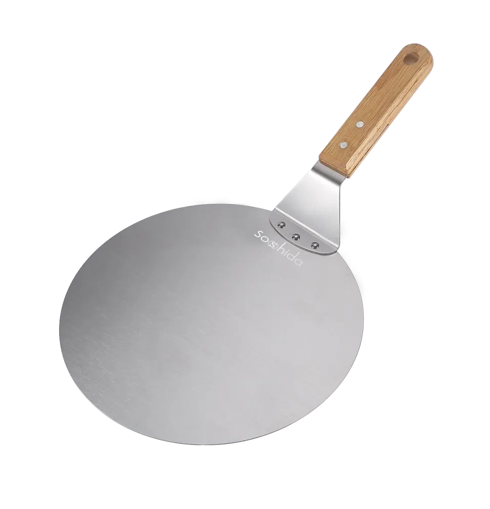 Soshida Silver Stainless Steel 304 Pizza Lifter